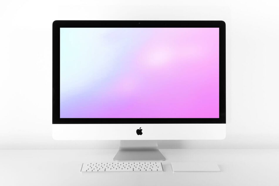 30 Best iMac Mockup Templates | Mediamodifier