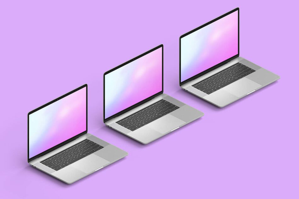 40 Best Macbook Mockup Templates | Mediamodifier
