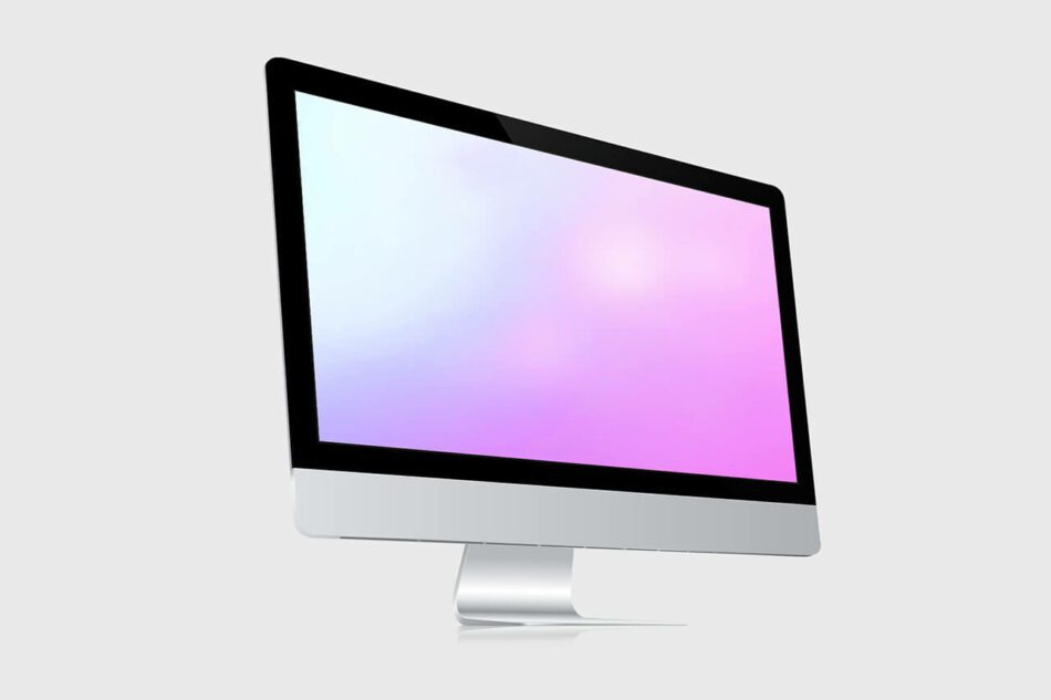30 Best iMac Mockup Templates | Mediamodifier