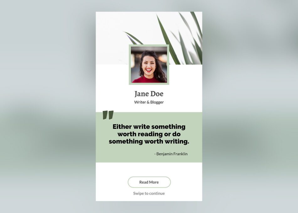 20 Beautiful Instagram Story Designs for Business | Mediamodifier