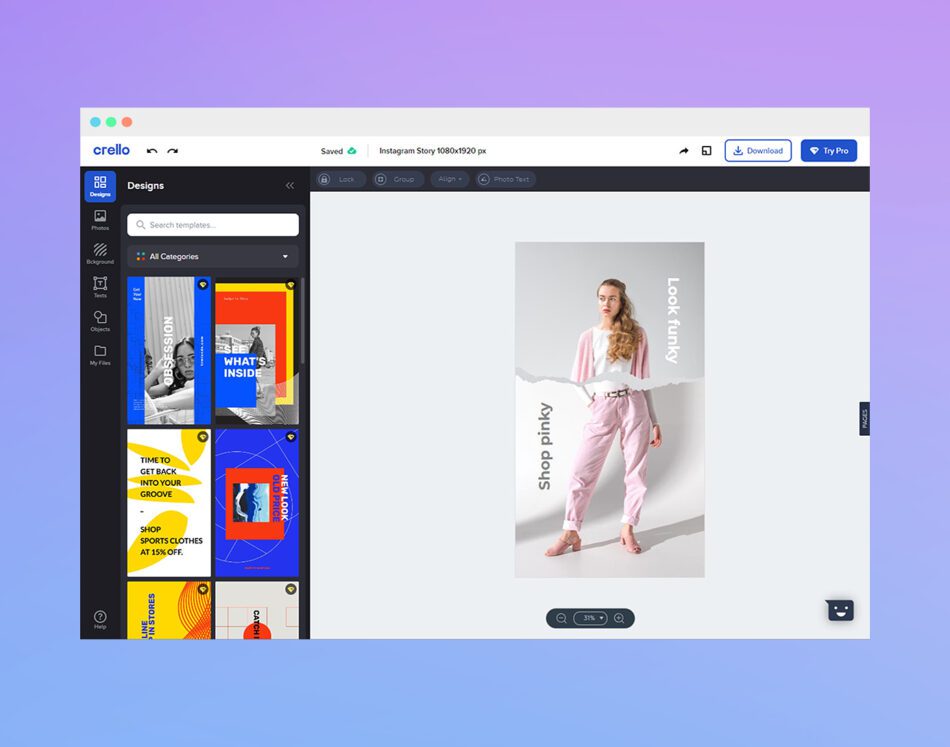 Design Template Comparisons | Canva, Crello, Snappa, Mediamodifier
