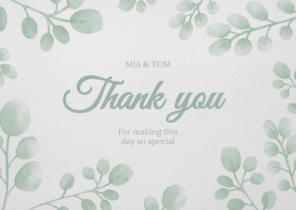 21 Thank You Design Templates for Social Media or Print