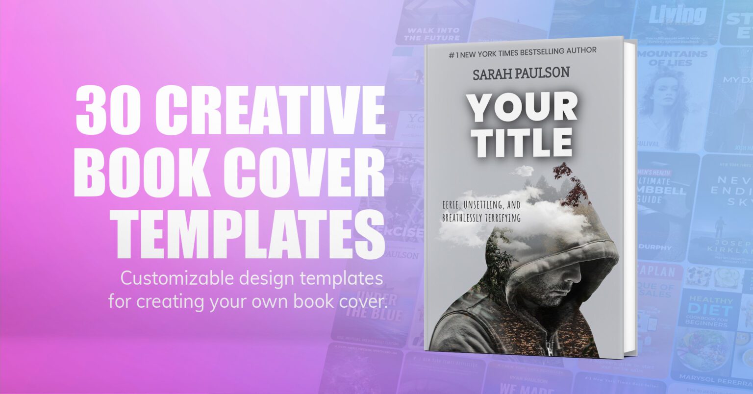 book cover design template | Mediamodifier