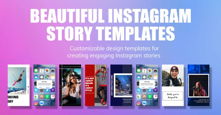 22 Beautiful Instagram Story Templates for Instant Reuse | Mediamodifier