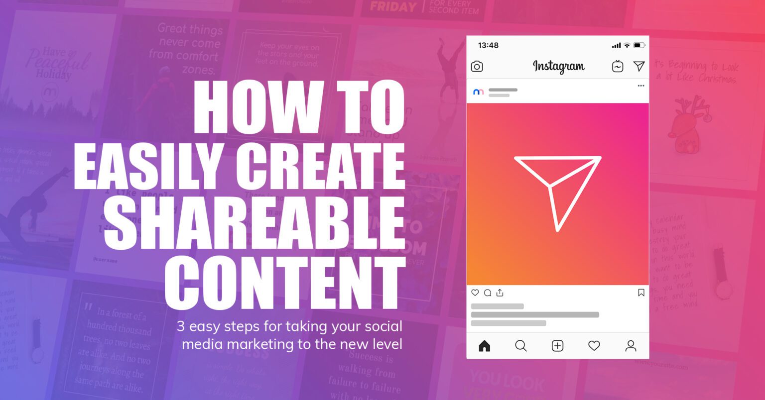 How to Create Shareable Content for Social Media? 3 tips | Mediamodifier