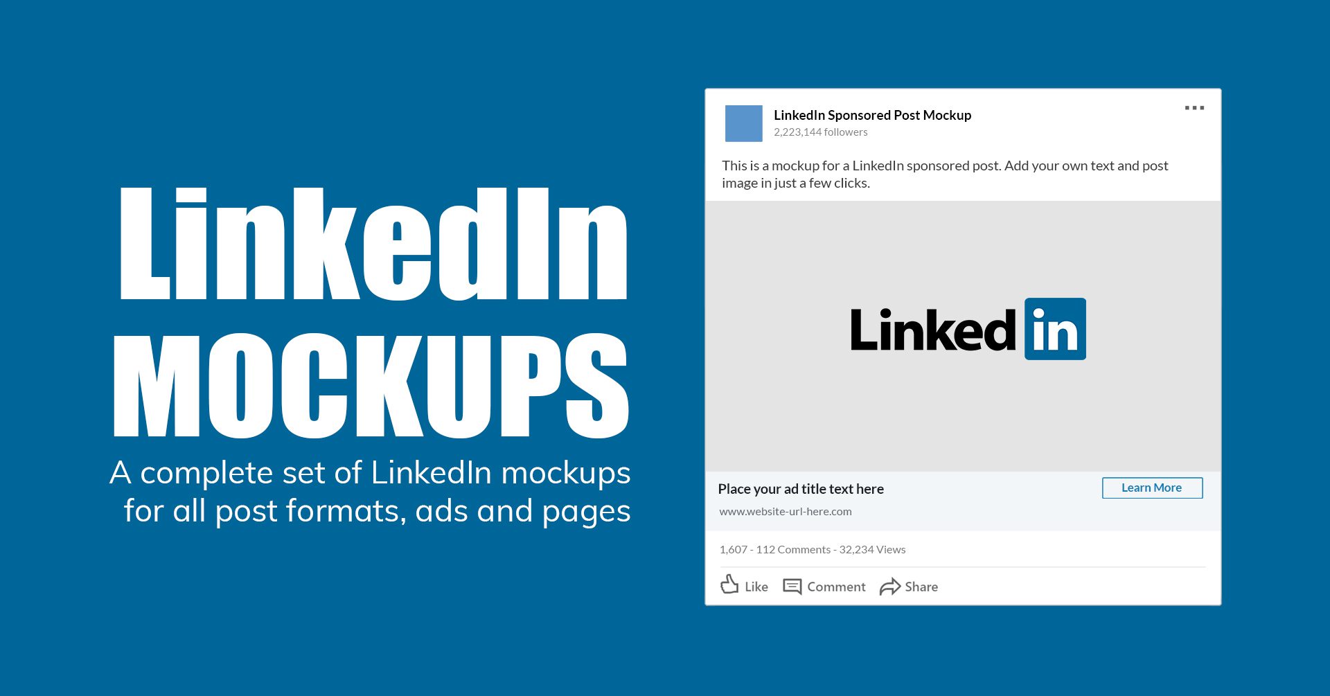 10 Best LinkedIn Mockups Mediamodifier