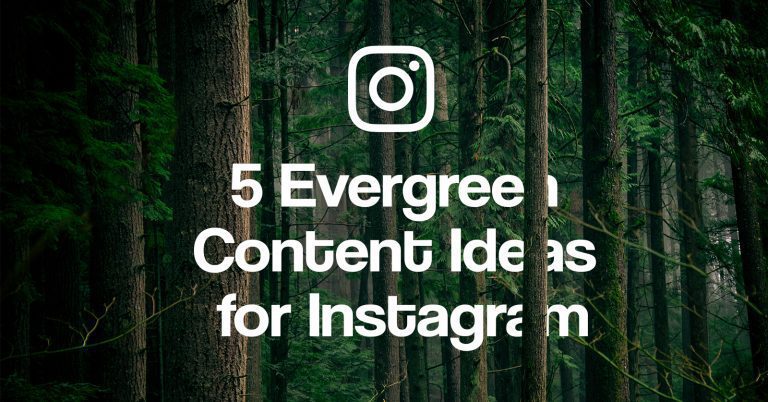 evergreen instagram post ideas | Mediamodifier