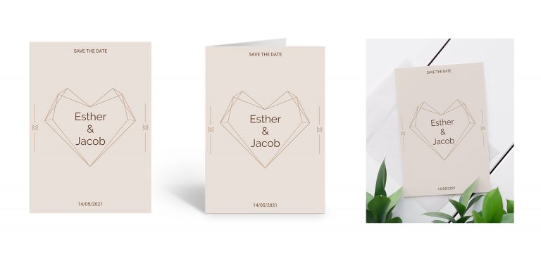 15 Customizable Wedding Invitation Cards (Landscape) | Mediamodifier