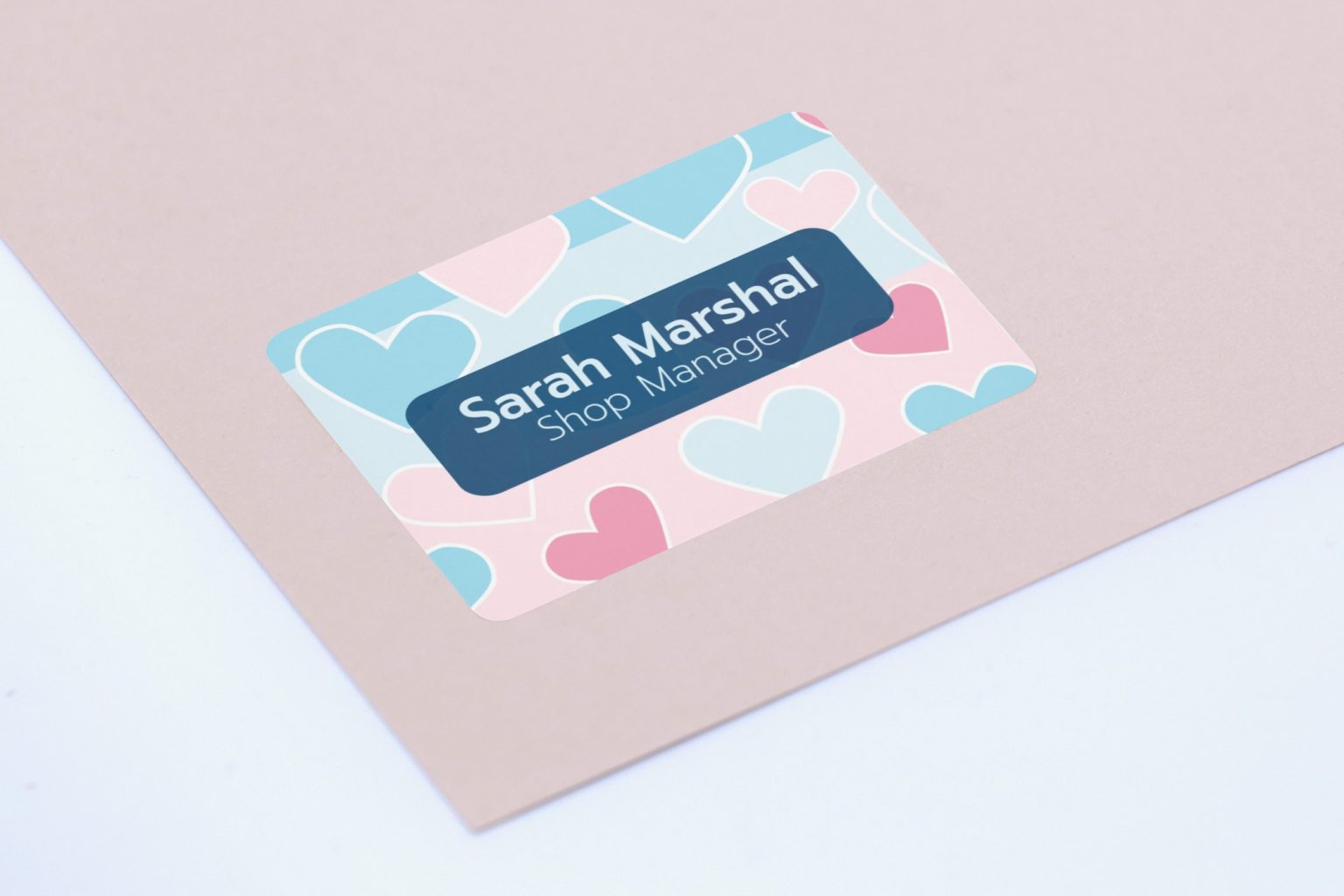 Envelope Sticker Mockup Generator | Mediamodifier