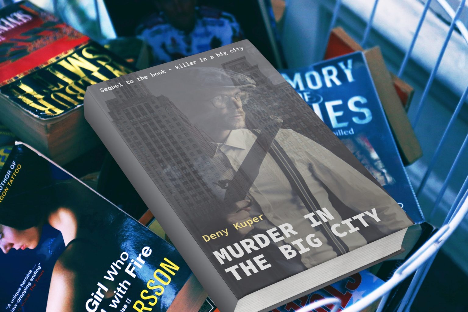 Mystery Crime Novel Book Cover Template | Mediamodifier