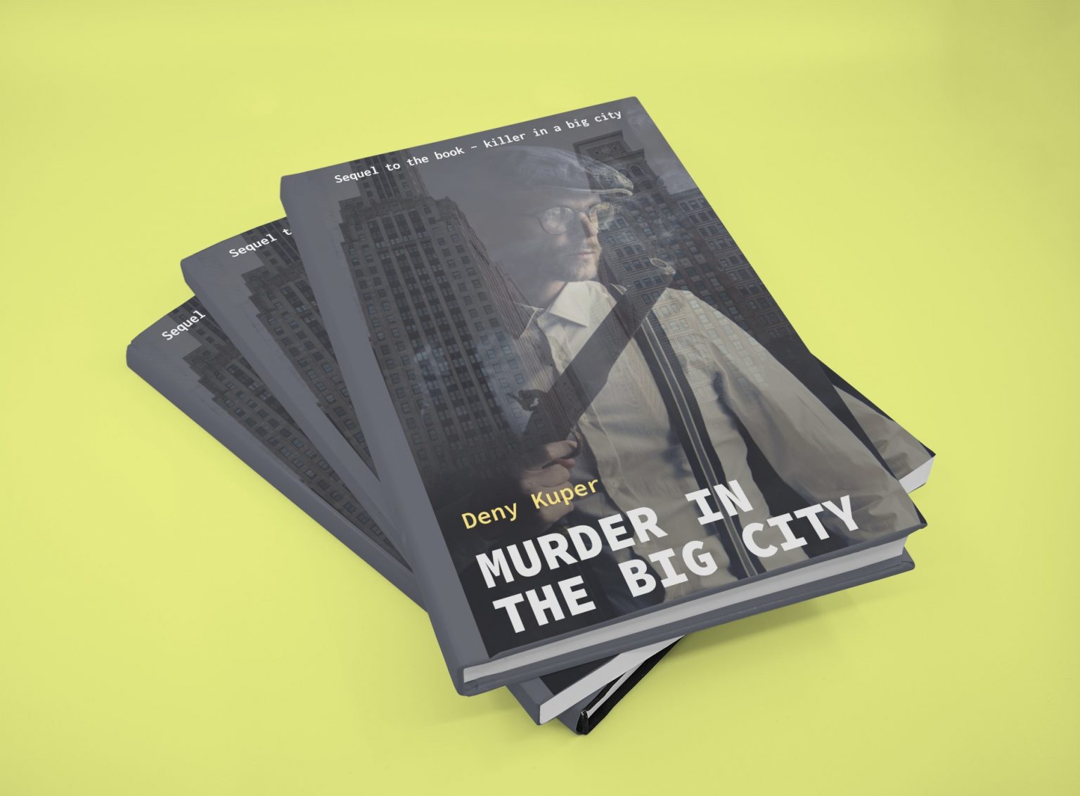 Three Book Stack Mockup | Mediamodifier