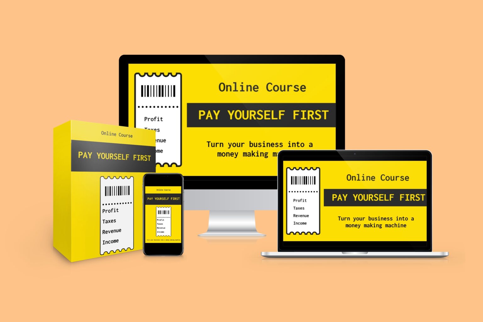 online course mockup | Mediamodifier