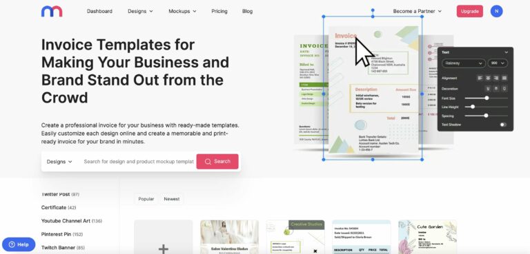 How to Make an Invoice Online | Mediamodifier
