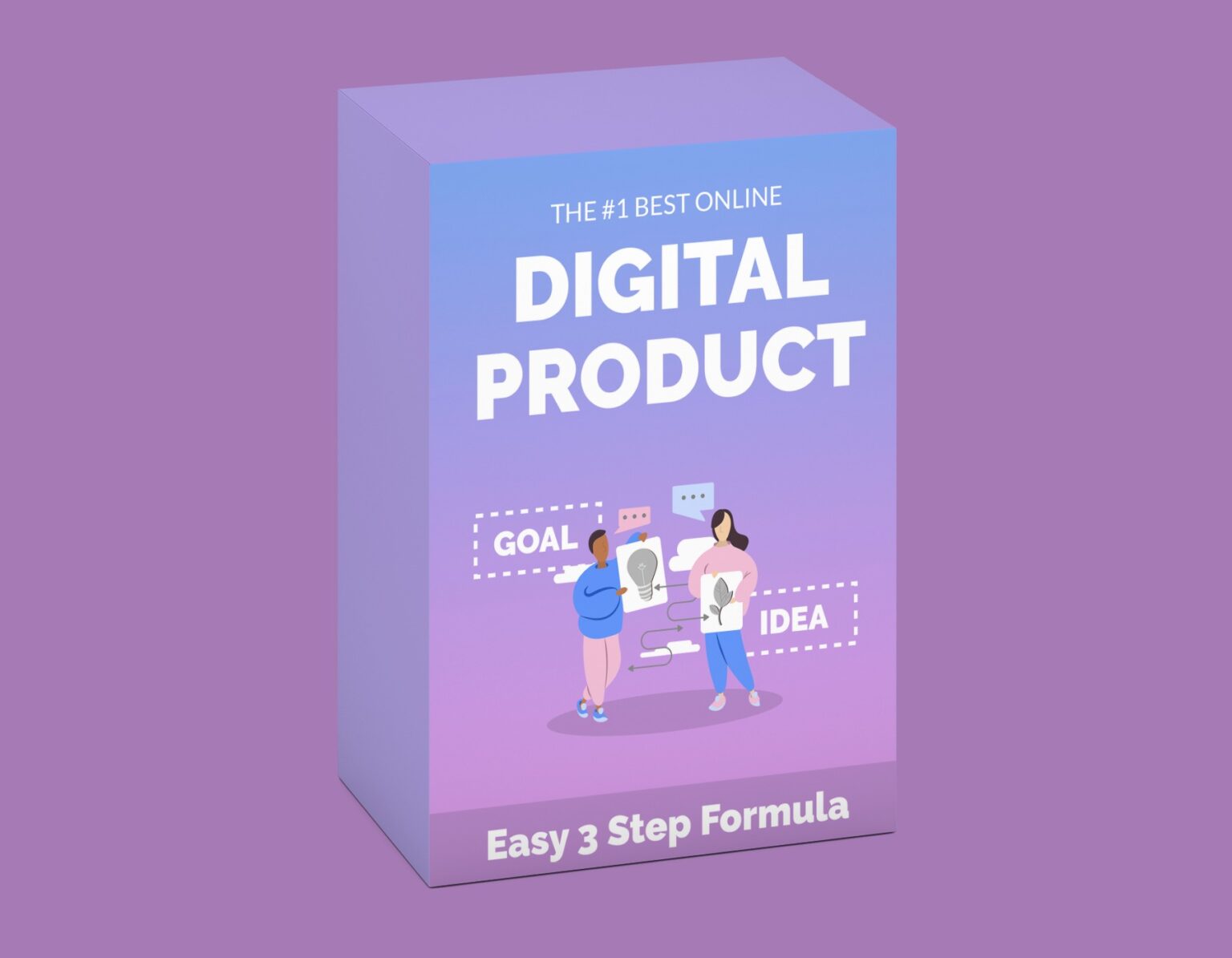 Digital Product Box Mockup PSD | Mediamodifier