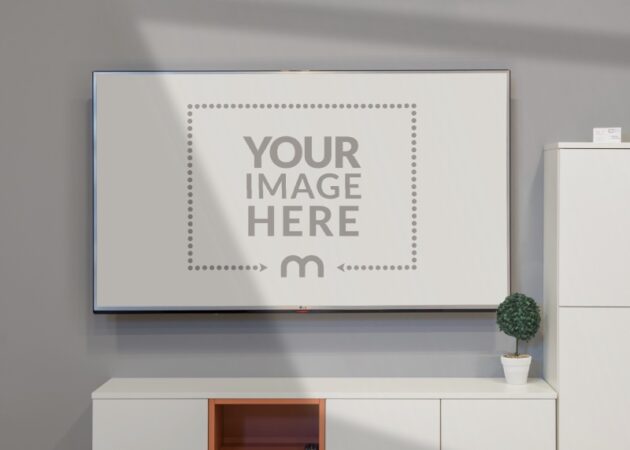 10 TV Mockup Templates For Quick Marketing Images | Mediamodifier