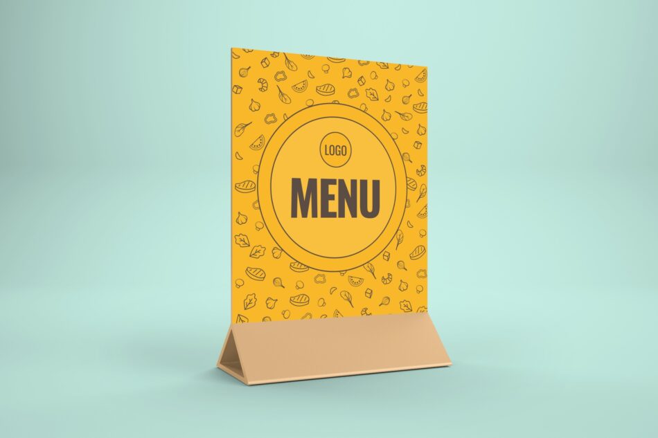Menu Mockup - 28 Best Templates | Mediamodifier