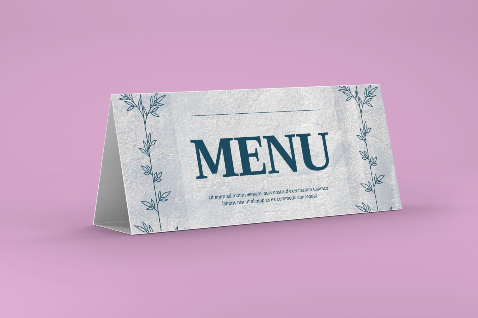 Menu Mockup - 28 Best Templates | Mediamodifier