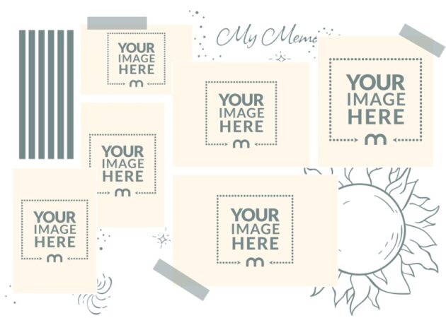 Must Try: 9 Volatile and Practical Collage Mockup Templates