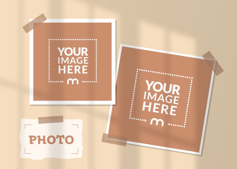 Must Try: 9 Volatile and Practical Collage Mockup Templates