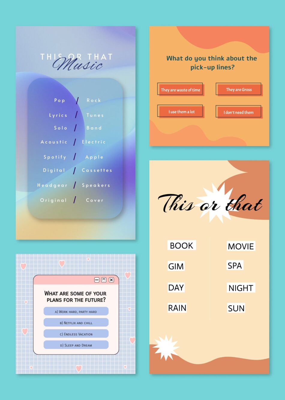 Social Media Kit Template with Different Designs | Mediamodifier