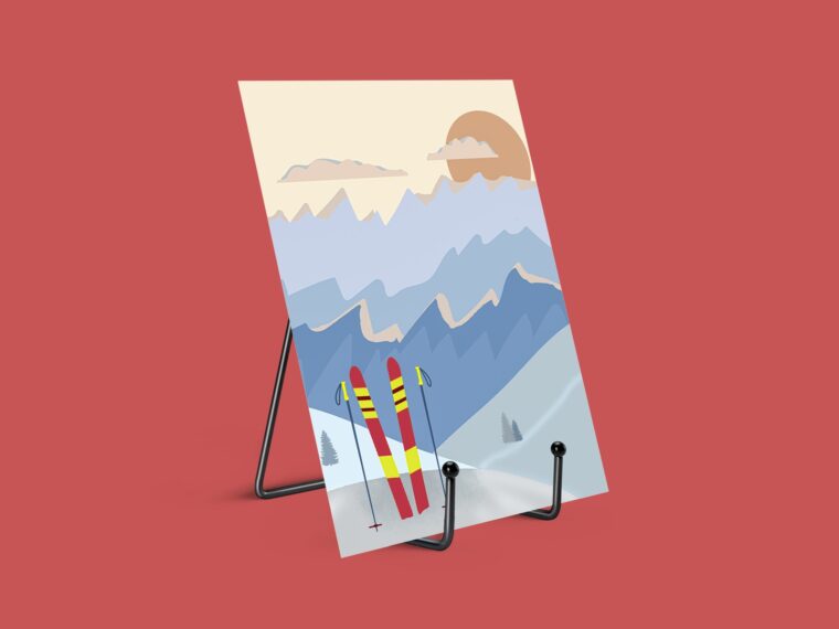 standing card | Mediamodifier