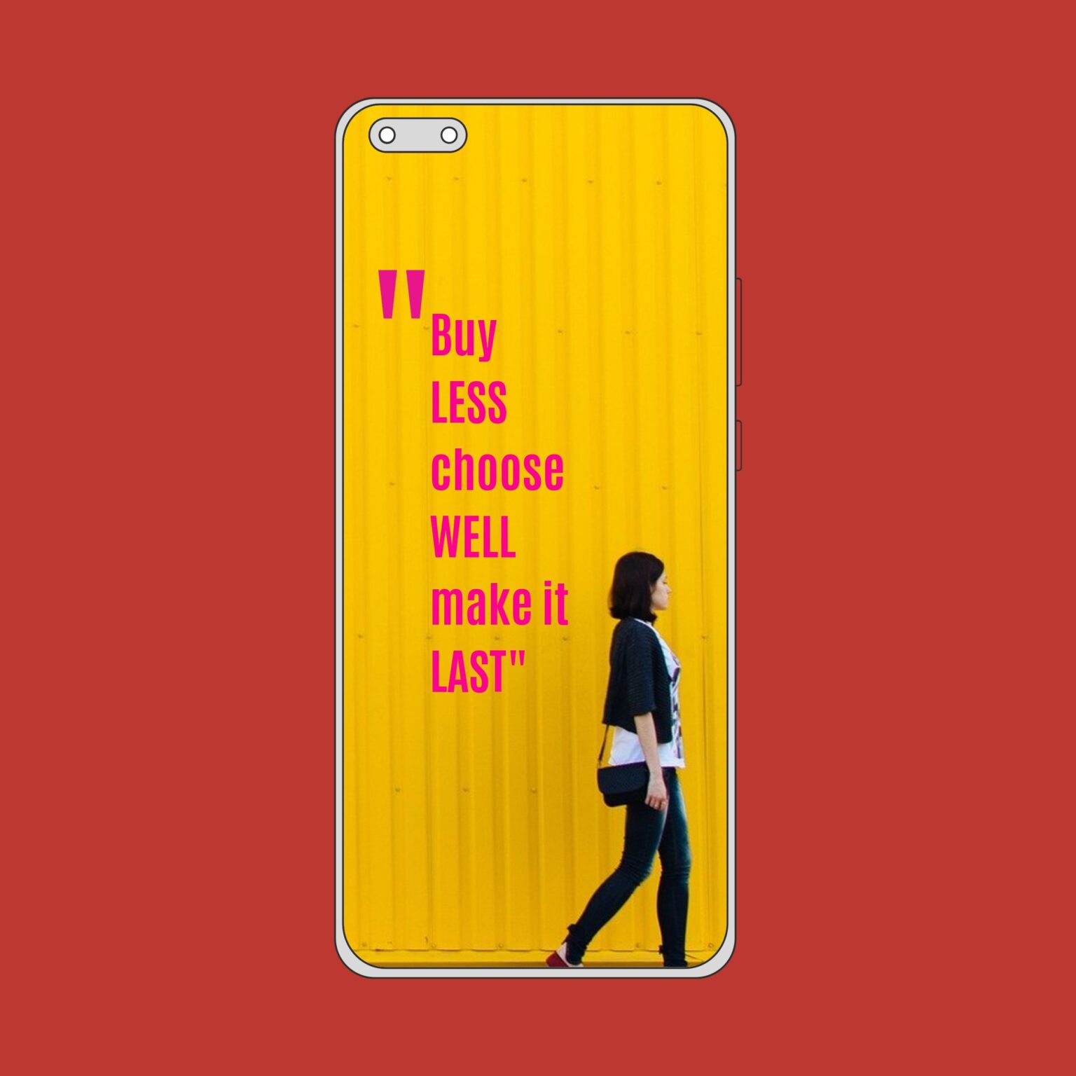 Huawei P30 Outline PSD Photoshop Mockup Generator | Mediamodifier