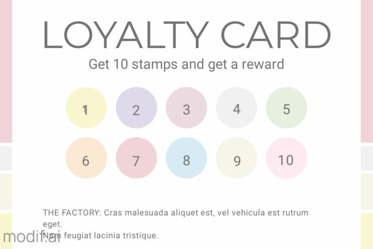 Maximize Customer Loyalty with 12 Customizable Reward Card Templates