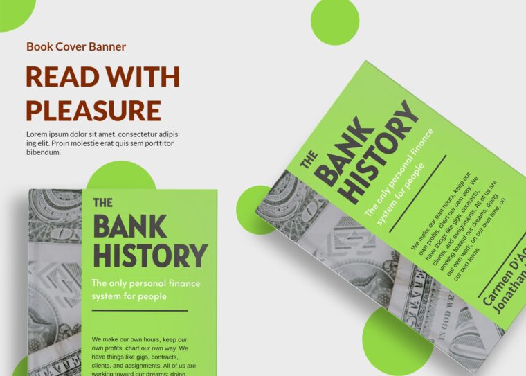 Bank and Finance Book Cover Design | Mediamodifier