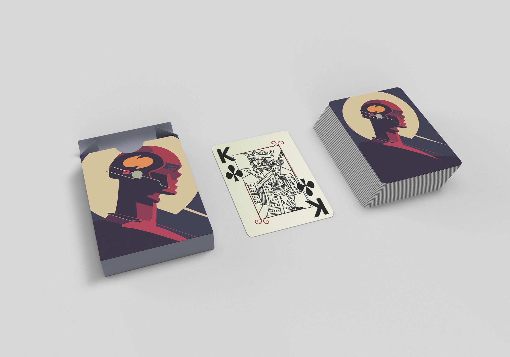 Sci Fi Designed Playing Cards on Playing Card Preview | Mediamodifier