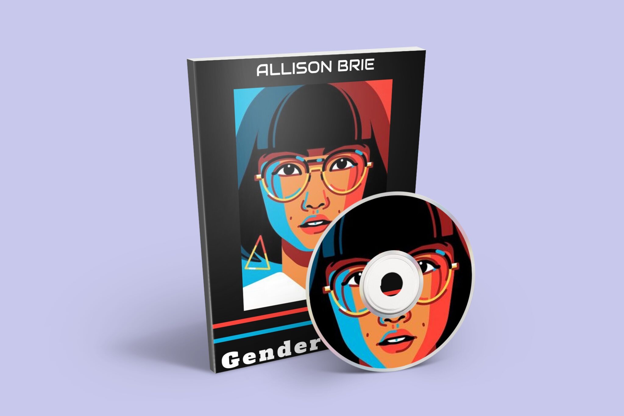 Illustrated Design on Book and CD Cover Template | Mediamodifier